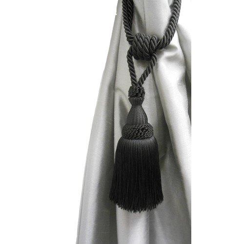 Dark Green Tassel Curtain Tie Backs at Sabrina Swensen blog