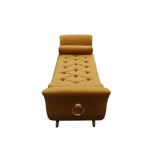 PalmgroveLane Nizar Velvet Ottoman Bench | Temple & Webster