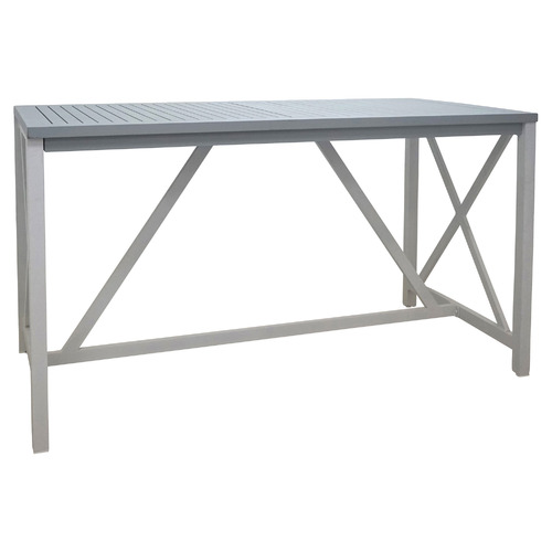 Chesapeake Aluminium Outdoor Bar Table | Temple & Webster