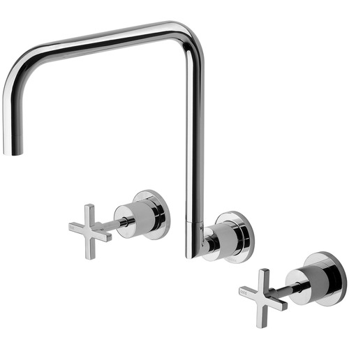 Radii Kitchen Sink Wall Tap Set | Temple & Webster