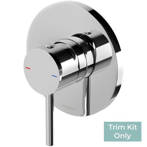 Pina Shower/Bath Wall Mixer Trim Kit Only | Temple & Webster