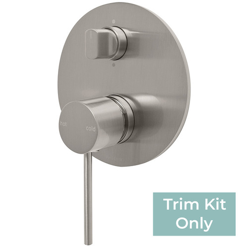 PhoenixTapware Vivid Slimline Shower/Bath Wall Mixer with Diverter Trim ...