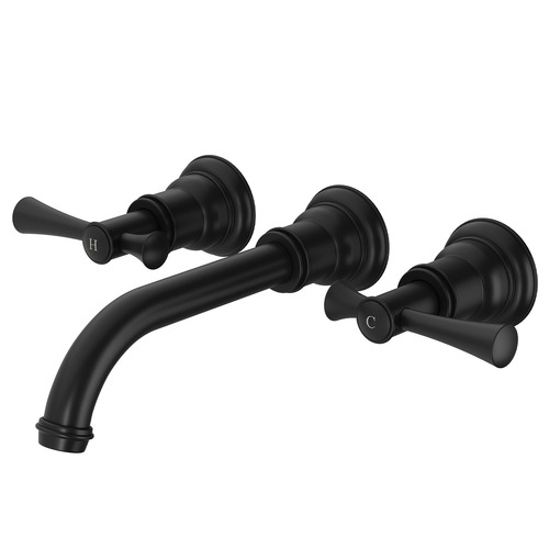 Cromford 180mm Bath/Basin Wall Tap Sets | Temple & Webster