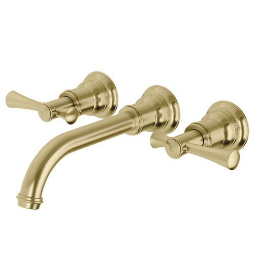 Cromford 180mm Bath/Basin Wall Tap Sets | Temple & Webster