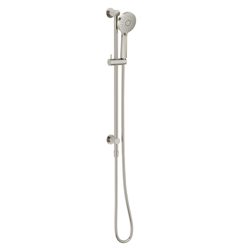 Vivid Slimline Chrome Hand-Held Rail Shower | Temple & Webster