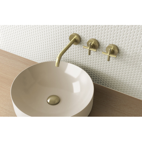 Vivid Slimline Bath/Basin Wall Tap Set | Temple & Webster
