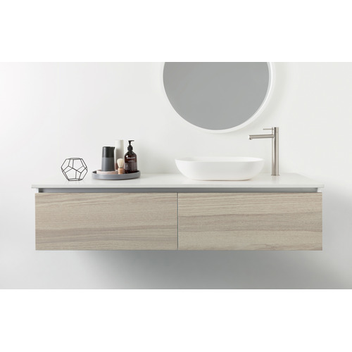 Vivid Slimline 185mm Vessel Basin Mixer | Temple & Webster