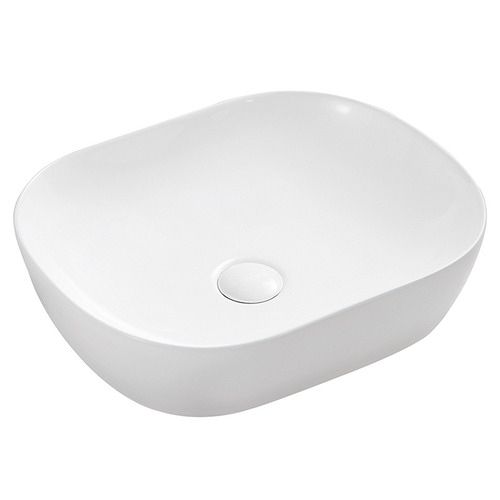 Nueva Bathware Nueva 465mm Round-Edge Ceramic Basin | Temple & Webster