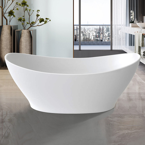 Disney 1500mm Free-Standing Acrylic Thin Edge Bath | Temple & Webster