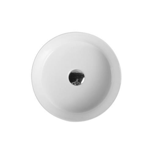 Spin 360mm Stepped Round Counter Top Ceramic Basin | Temple & Webster