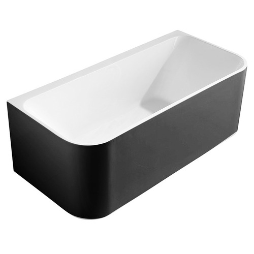 Buillion Back-to-Wall Acrylic Thin Edge Bath | Temple & Webster