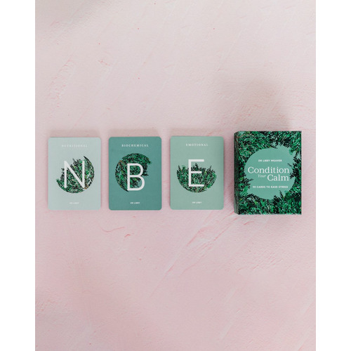 Condition Your Calm Card Deck by Dr. Libby Weaver | Temple & Webster