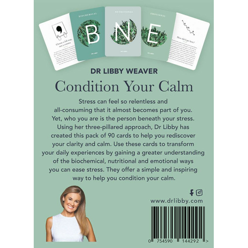 Condition Your Calm Card Deck by Dr. Libby Weaver | Temple & Webster