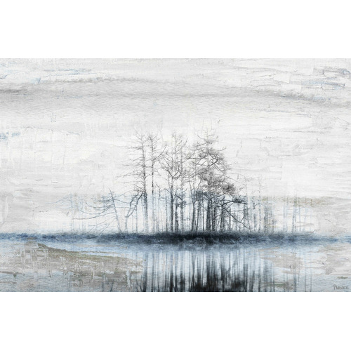 SandStoneSea Tree Island Canvas Wall Art | Temple & Webster
