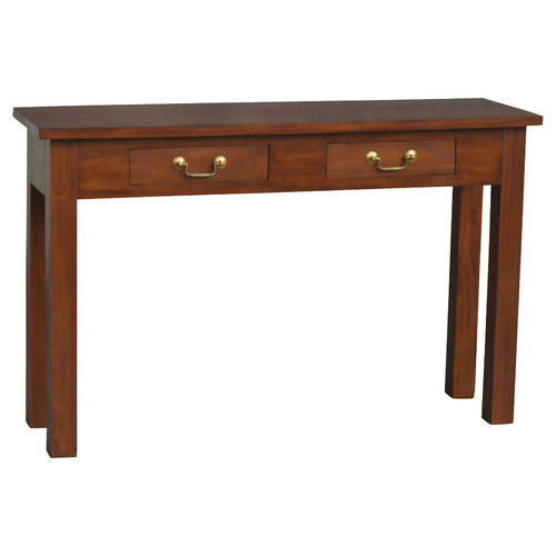 SandStoneSea 2 Drawer Straight Leg Sofa Table | Temple & Webster