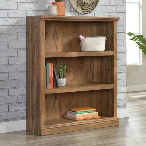 SandStoneSea Elmsley 3 Tier Bookcase | Temple & Webster