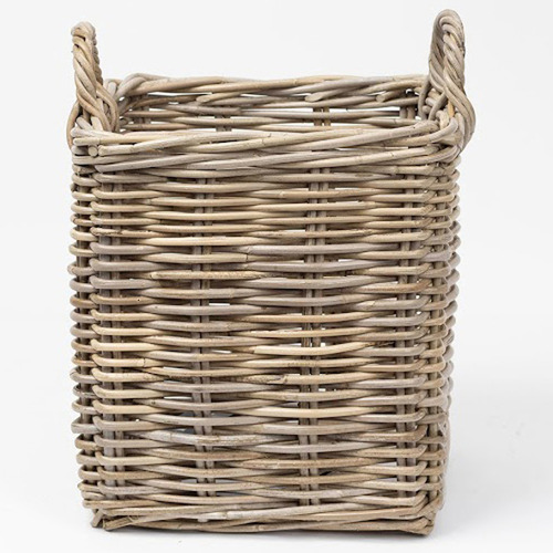 SandStoneSea Westminster Cane Square Storage Basket | Temple & Webster