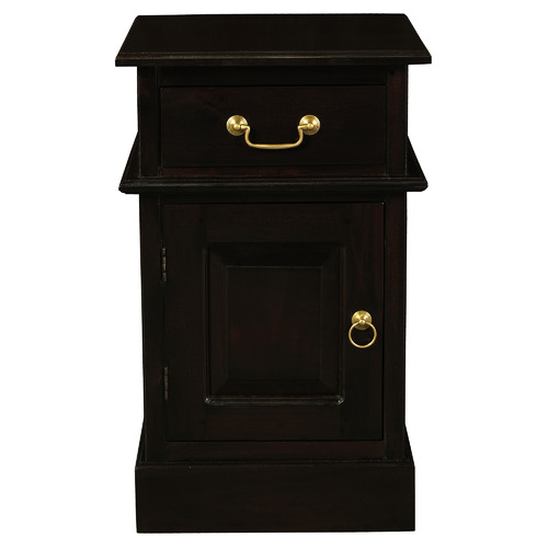 SandStoneSea Bedside Table Solid Design | Temple & Webster