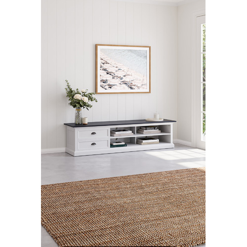 SandStoneSea Hamptons Large TV Entertainment Unit | Temple & Webster