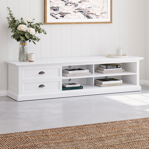 SandStoneSea Hamptons Large TV Entertainment Unit | Temple & Webster