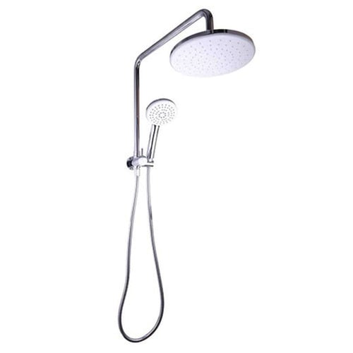 Bianka Theneron Round Self Cleaning Short Twin Shower | Temple & Webster