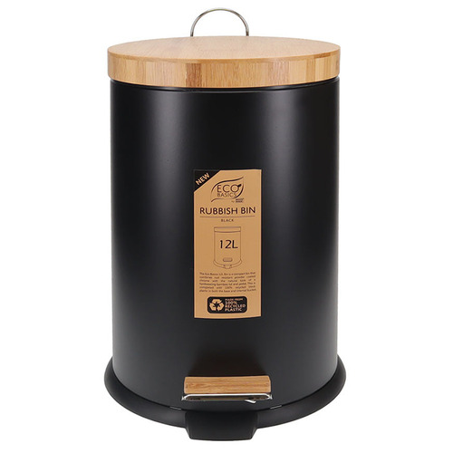 EcoBasics Stainless Steel Rubbish Bin | Temple & Webster