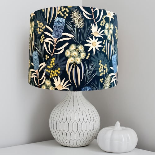Campana Collective Blue Beauty of Bush Floral Lamp Shade | Temple & Webster