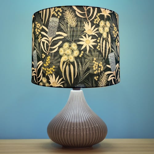 Campana Collective Blue Beauty of Bush Floral Lamp Shade | Temple & Webster