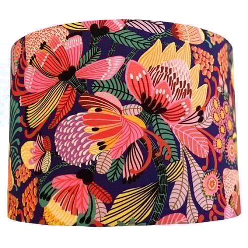Campana Collective Purple Background Wild Protea Lamp Shade | Temple ...