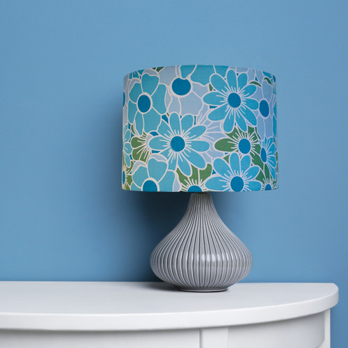 Blue Flowers Lamp Shade | Temple & Webster