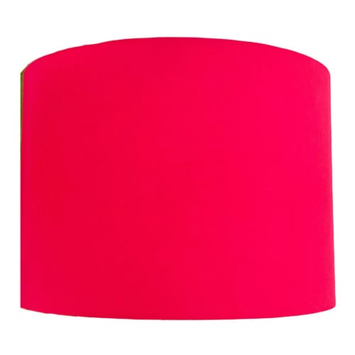 Viva Magenta Cotton Lamp Shade | Temple & Webster