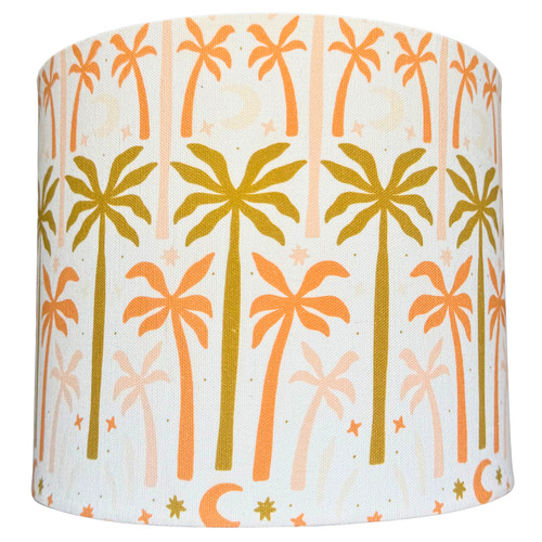 Almira Drum Cotton Canvas Lamp Shade | Temple & Webster