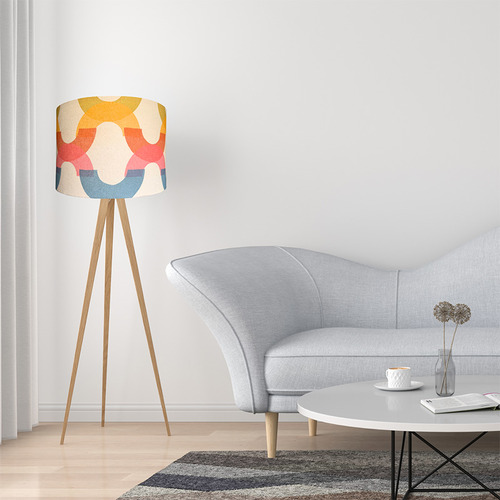 Ellie Drum Cotton Lamp Shade | Temple & Webster