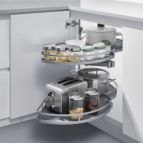 Diamond Corner Swing Out Kitchen Storage | Temple & Webster
