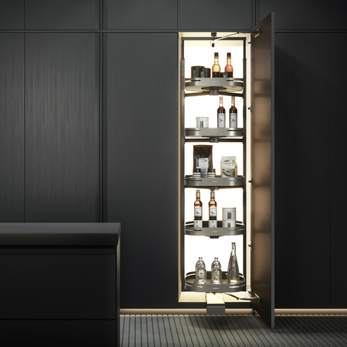 Shearer Tourbillon Rotating Pantry Unit | Temple & Webster
