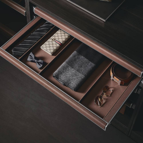 B Series Adjustable Pull-Out Wardrobe Storage Tray | Temple & Webster