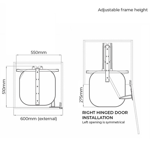 Shearer Tourbillon Rotating Pantry Unit | Temple & Webster