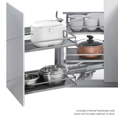Diamond Magic Corner Pull Out Kitchen Storage | Temple & Webster