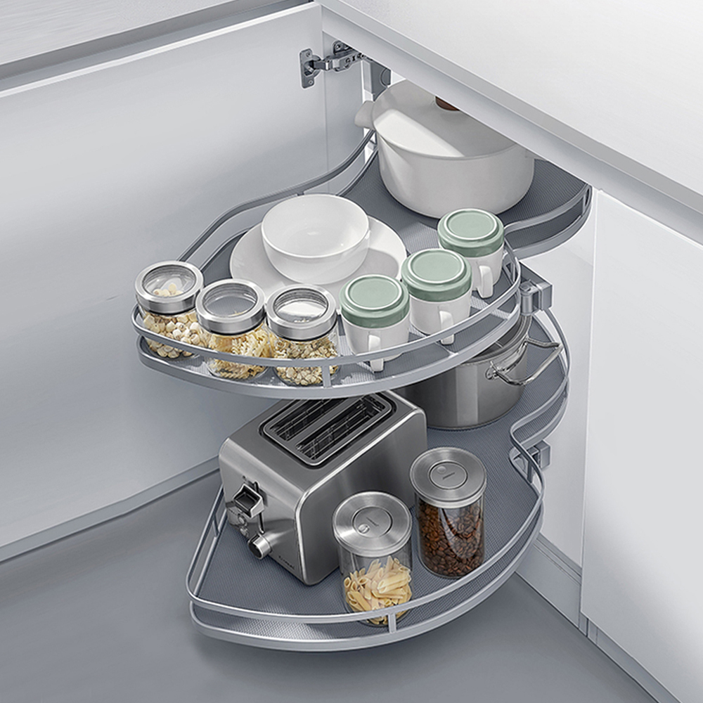 Higold Diamond Corner Swing Out Kitchen Storage | Temple & Webster