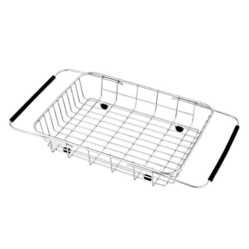 Higold Extendable Stainless Steel Dish Drainer Basket | Temple & Webster