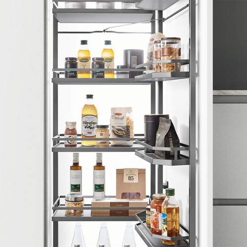 Diamond Pro 12 Tray Open-Out Tandem Pantry Unit | Temple & Webster
