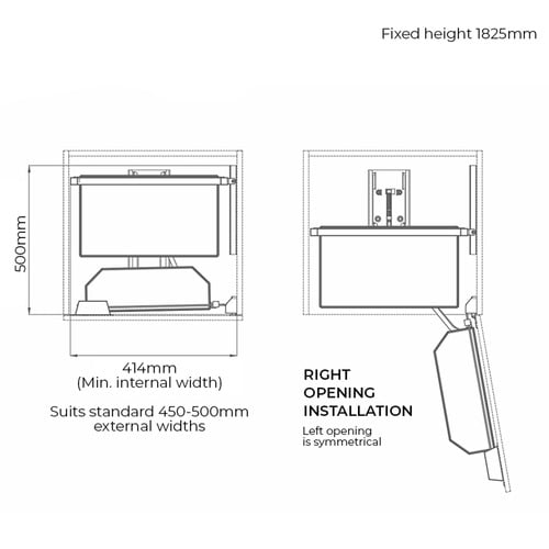 Diamond Pro 12 Tray Open-Out Tandem Pantry Unit | Temple & Webster