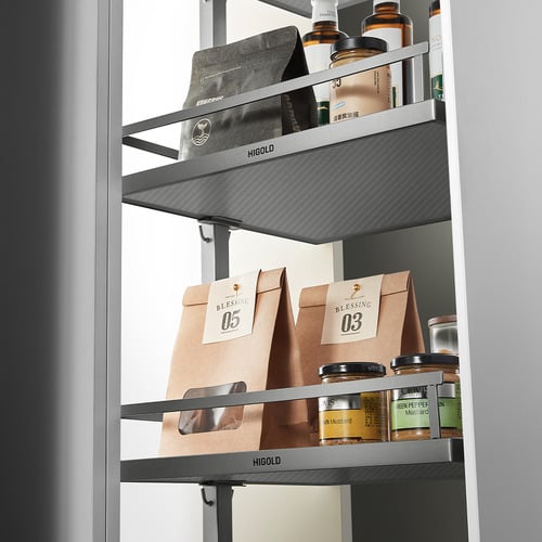 Diamond Pro 5 Tray Pull-Out Pantry Unit | Temple & Webster