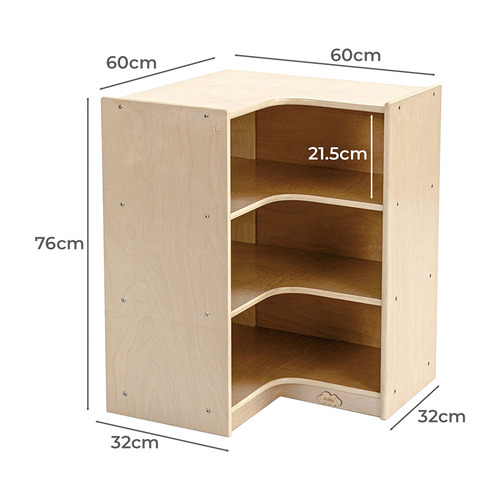 Jooyes Jooyes Kids' 76cm Corner Shelf | Temple & Webster