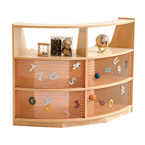 Jooyes Kids' 6 Shelf Curved Storage Unit | Temple & Webster