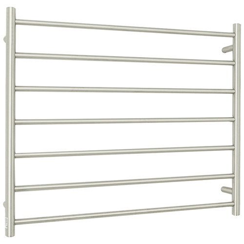 Radiant 900 x 750mm Round Heated Towel Rail | Temple & Webster