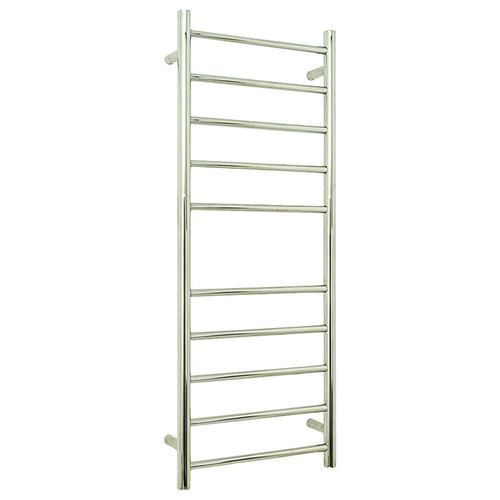 Non-Heated 430 x 1100mm Round Towel Rail | Temple & Webster