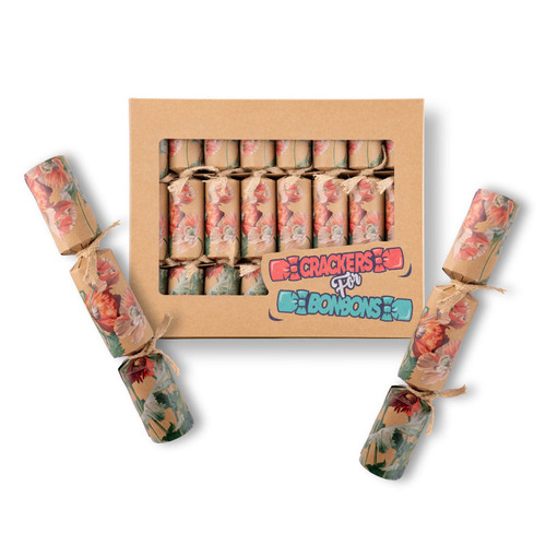 CrackersforBonbons Red Flower Hand Made Christmas Crackers | Temple ...