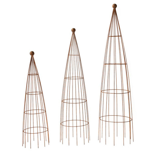 3 Piece Curved Garden Trellis Set | Temple & Webster