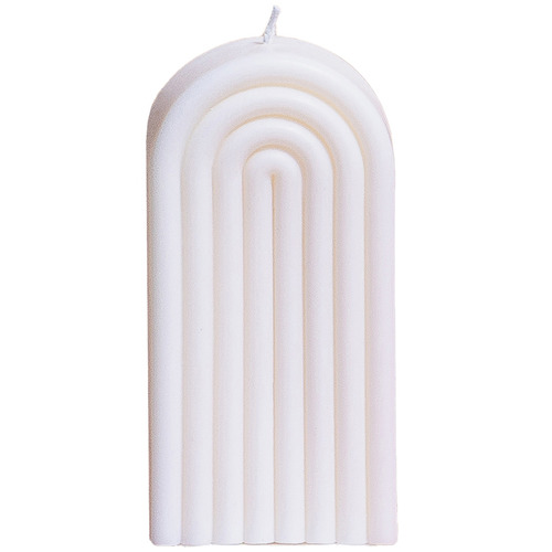 TinyTotsPrints Rainbow Soy Wax Candle | Temple & Webster